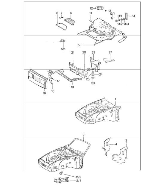Buy Porsche 911/912 (1965-1989) Bonnet / Boot Seals | Design 911