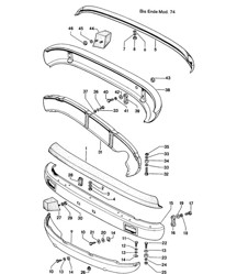 TK GFK-Technik Front bumper Porsche 914 GT - TK111 | Design 911