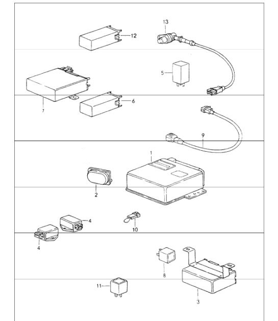 Temperature Sensor Cyl Head Porsche 964 - TEMPSENSORKIT01 | Design 911