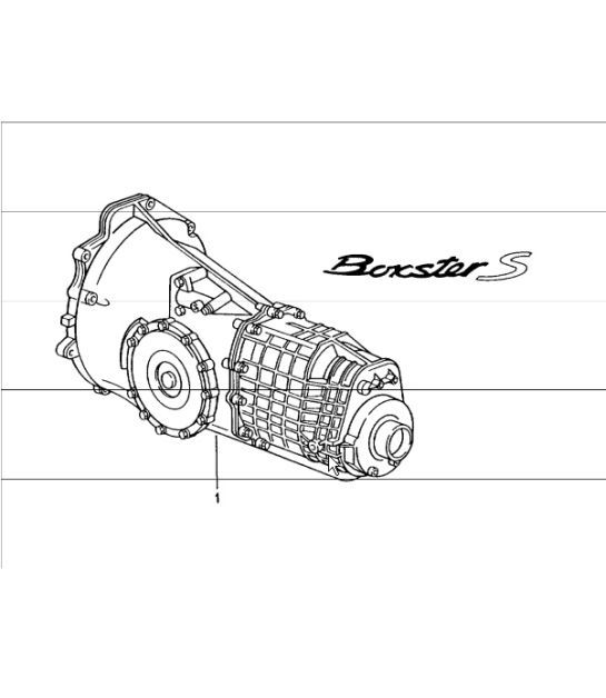 replacement transmission 986 Boxster G86.20 M480 (6-Speed manual ...