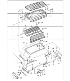 Buy Porsche 993 (911) (1994-1998) Boots / Rear Lid / Locks and Latches ...
