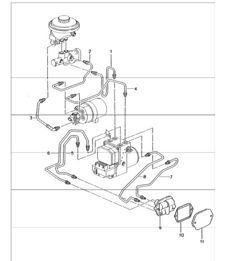 Buy Porsche 996 (911) (1997-2005) Caliper and Brake Lines | Design 911