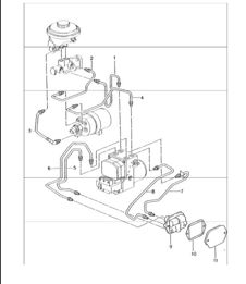 Buy Porsche 996 (911) (1997-2005) Caliper and Brake Lines | Design 911