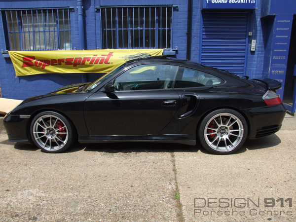 Porsche 996 Turbo with 19" OZ Ultraleggera Alloy Wheels | Design 911