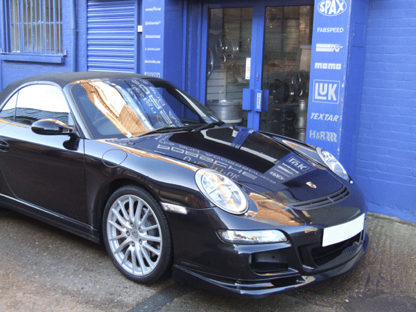 Porsche 997 C4S avec GT3 avant et arrière | Design 911