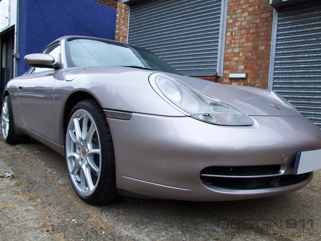 Porsche 996 Carrera 4 with 19" Style 1052 alloy wheels | Design 911