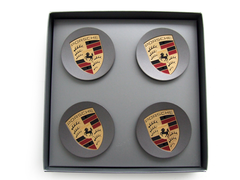 Wheel Center Caps With Colored Porsche Crest at Albert Hoopes blog