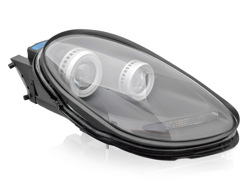 Porsche Cayenne Headlamp 95863117801 95863117701rsion Litronic ...
