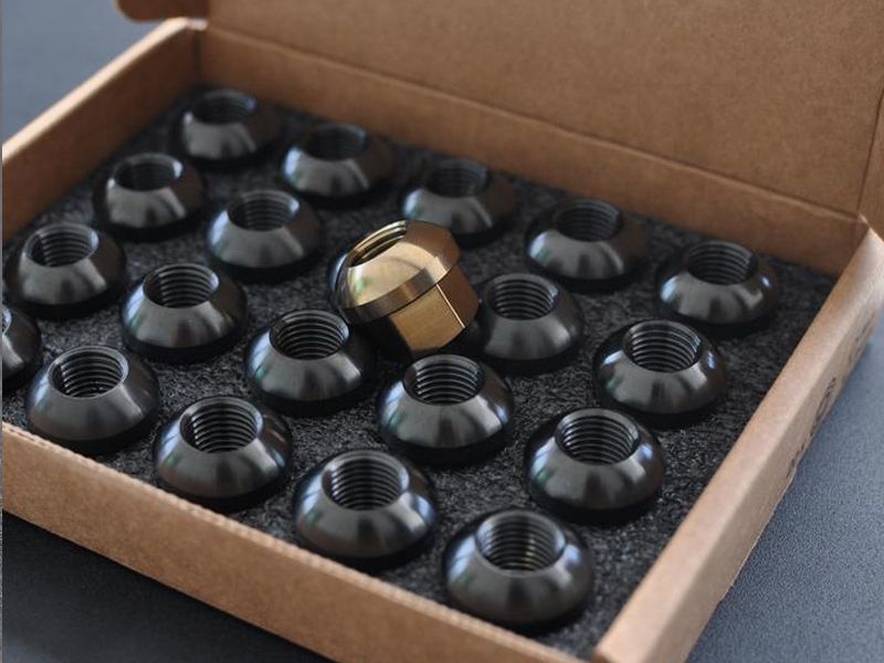 Titanium wheel nut Porsche 924/944/968/928/911/964/993 - SL-WN-01-B ...