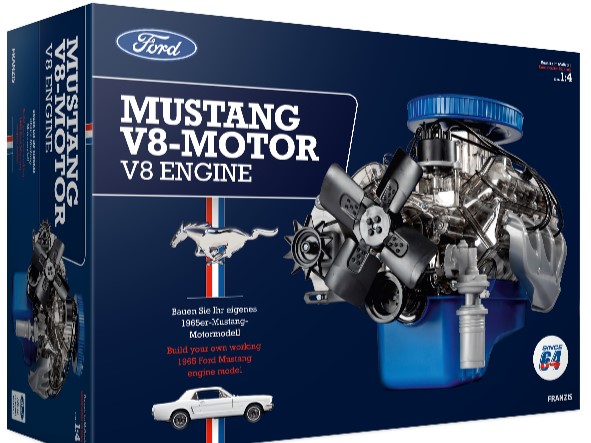 Ford Mustang V8-Motor Engine Construction Kit - 0000440FD12 | Design 911