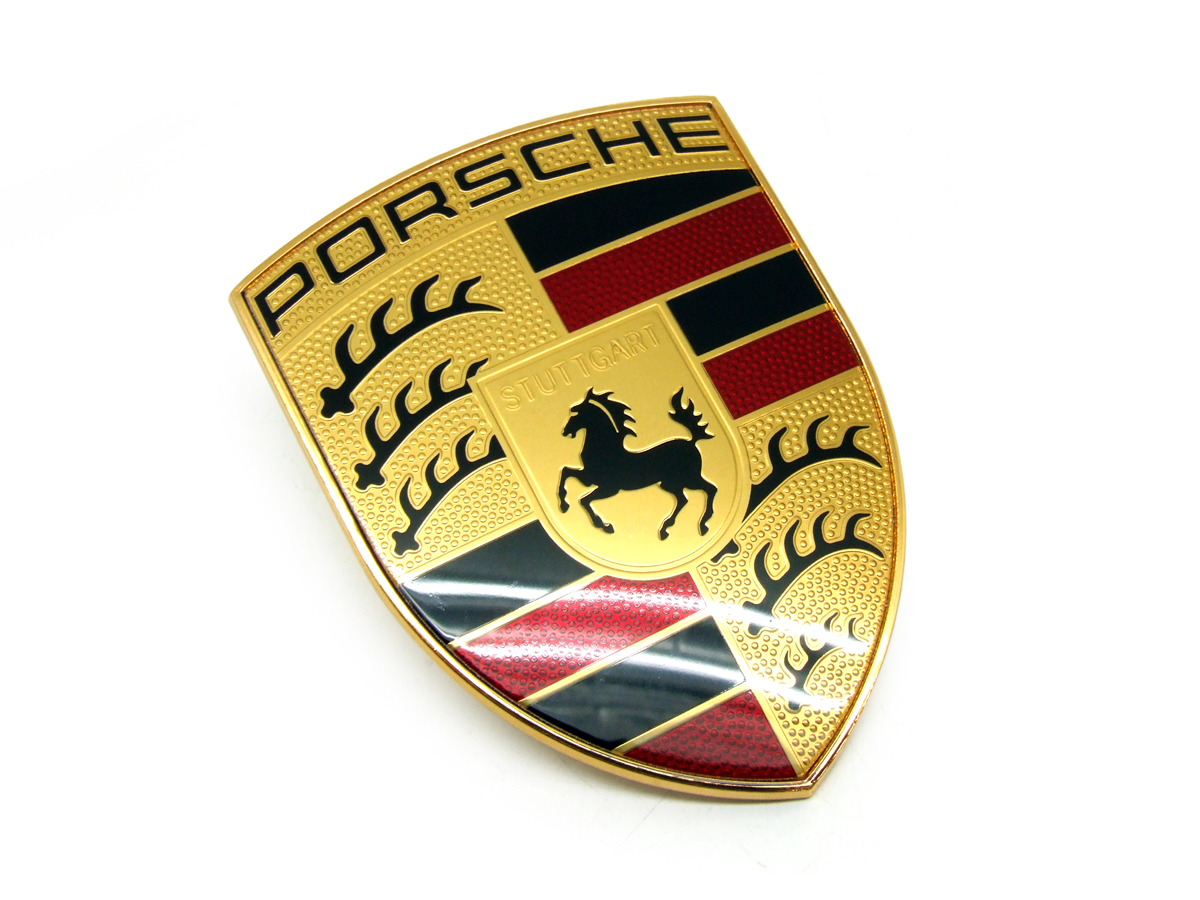 Bonnet Badge. Porsche 957 Cayenne 2007-10 - 9P1853601::1 | Design 911