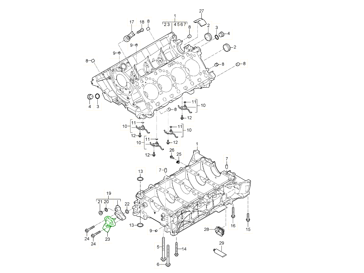 Interruptores y sensores de presión de aceite Porsche | Monitoreo ...