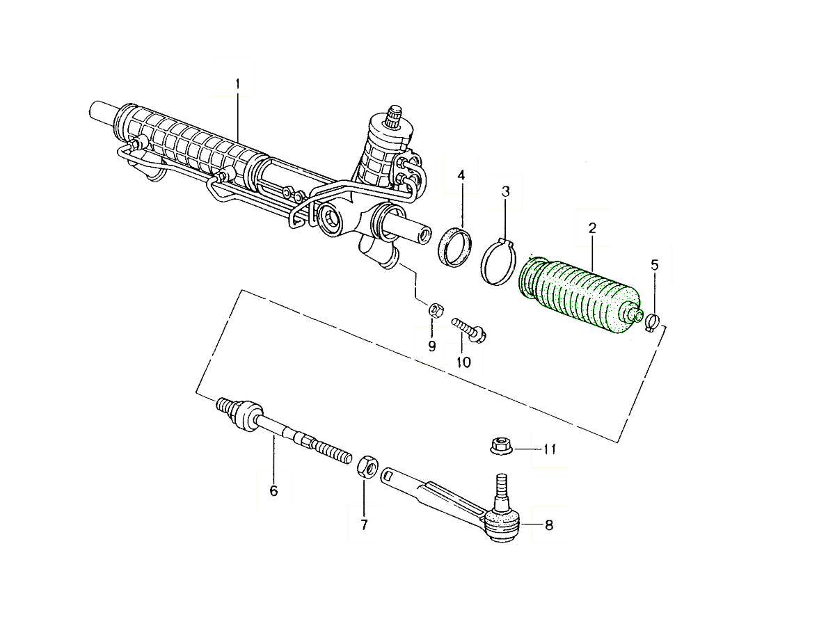 Buy Porsche 996 (911) (1997-2005) Steering Gaiter | Design 911