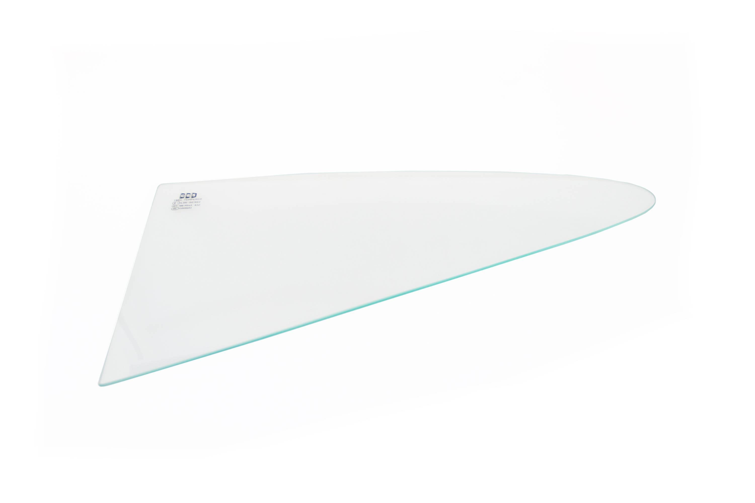 Rear 1/4 window glass, Clear. Porsche 911 1965-77 Coupe - 90154310120/1 ...