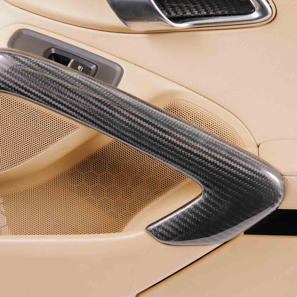 Rennline Carbon fibre door handle. Porsche 991 / 981 / 718 - I121 ...