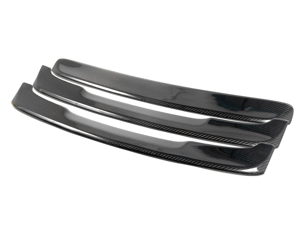 Porsche 991.1 Replacement rear louvers Carbon Fibre Rennline E320 ...