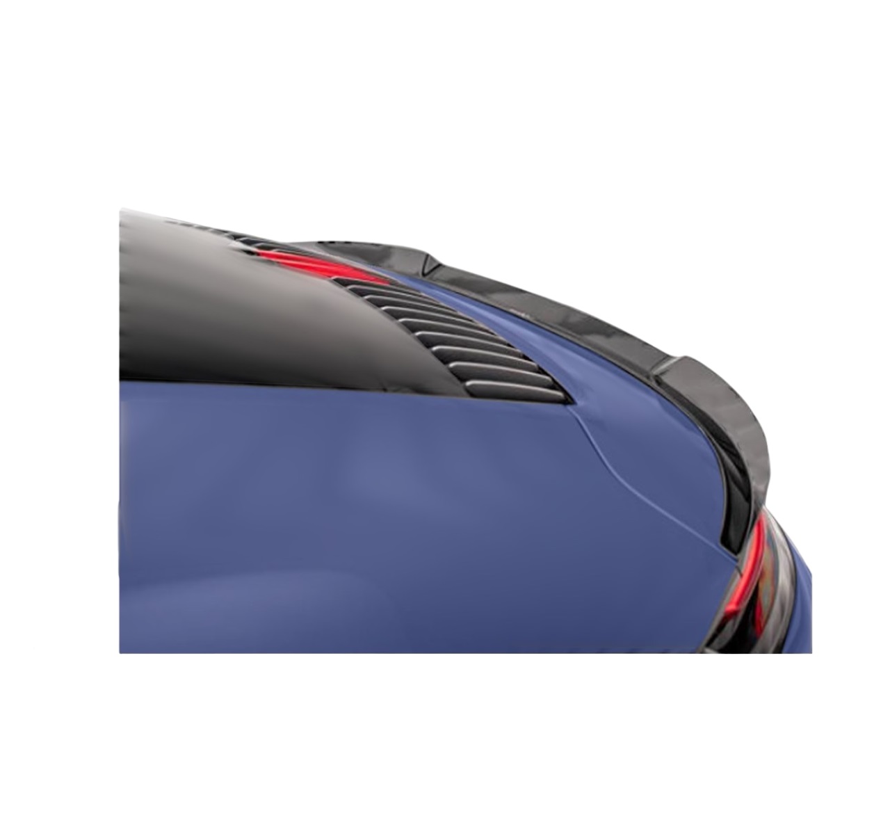Rear spoiler lip ABS plastic. Porsche 992 Carrera 2S / Carrera 4S ...