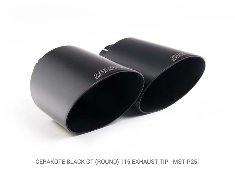 MILLTEK SSXPO163 Milltek gpf bypass sports exhaust with cerakote black ...