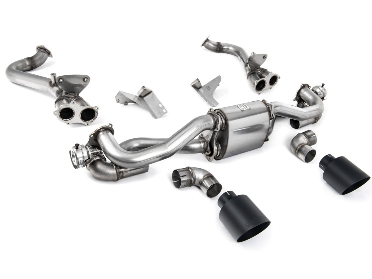 MILLTEK SSXPO163 Milltek gpf bypass sports exhaust with cerakote black ...