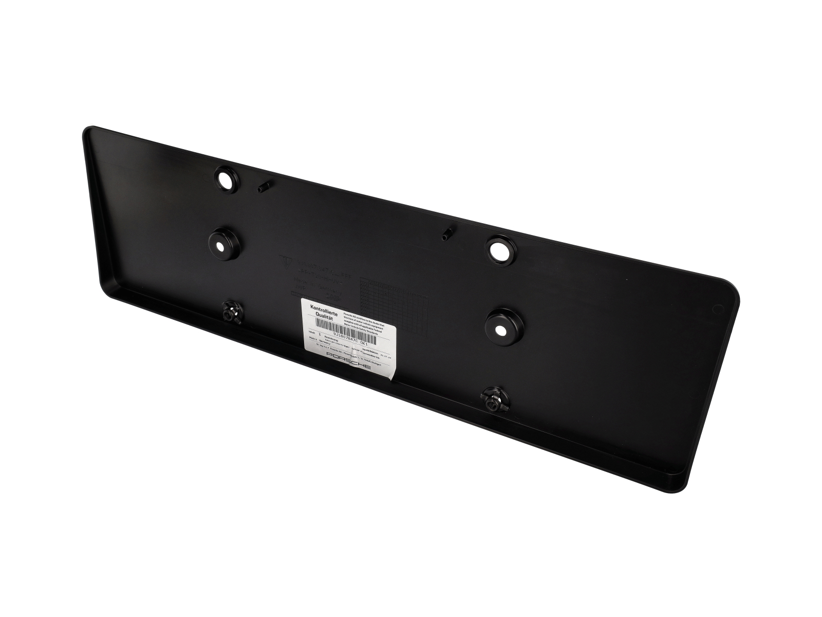 Shop Porsche rear number plate holders at Design911. OEM-quality ...
