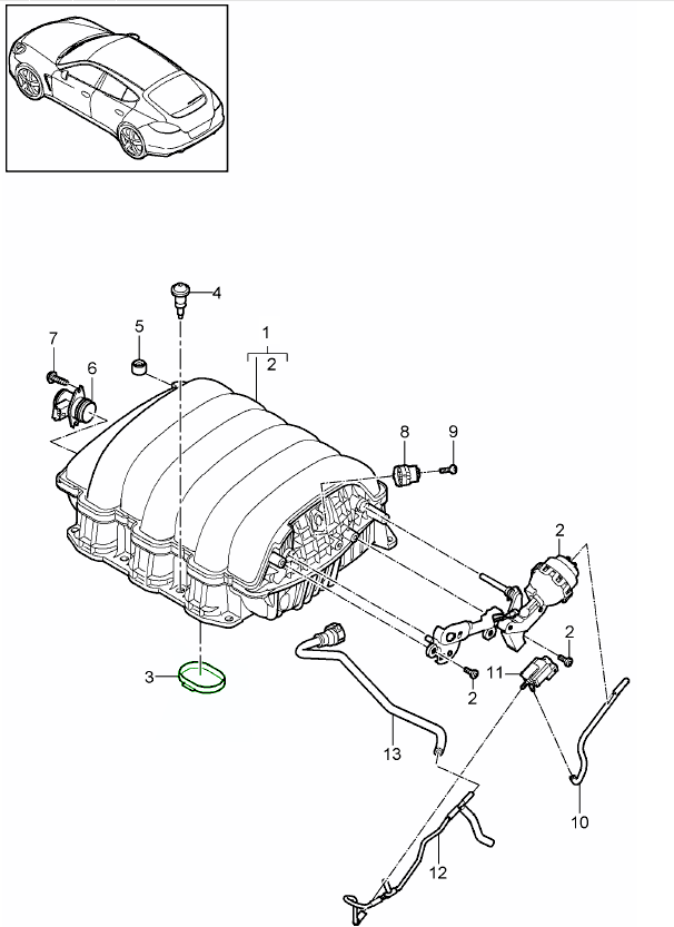 gasket - 94611014401 | Design 911