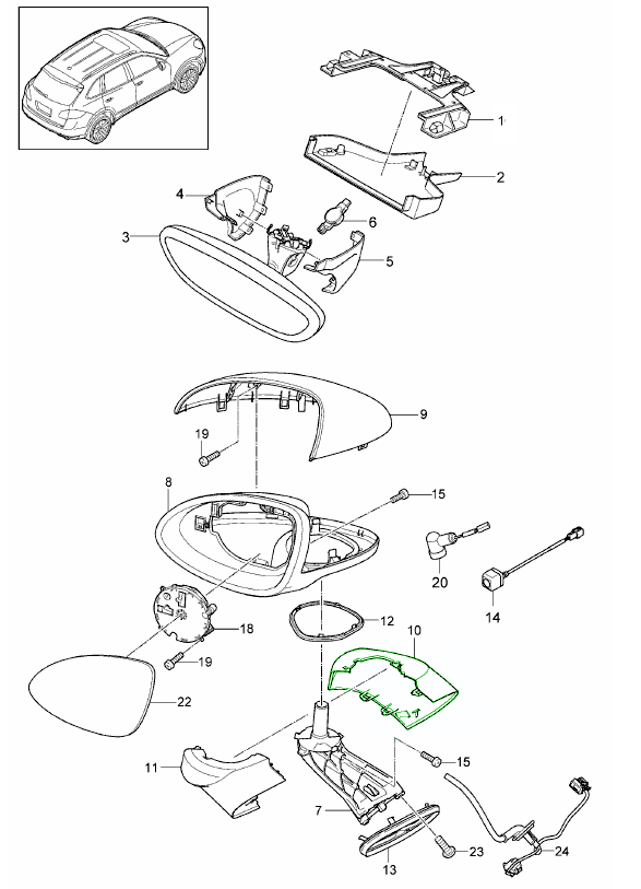 Original Porsche Part - 958731085109B9 | Design 911