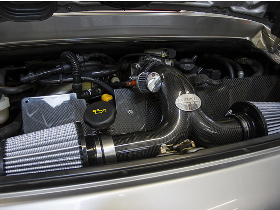 Carbon Fiber Competition Intake System. Porsche 996 Carrera 2000-04 ...