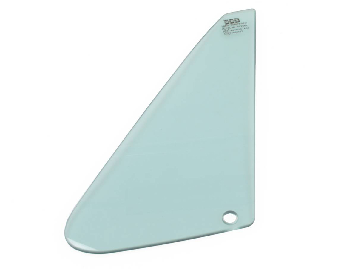 Front 1/4 window glass, Green Tint. Porsche 911/912 65-73 TARGA ...