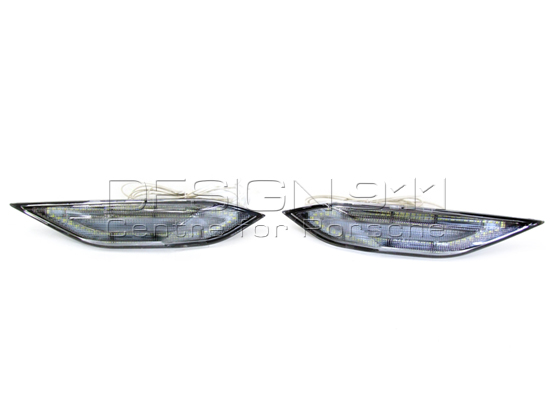 Side Repeaters LED with DRL (Daytime Running Lights). Porsche Cayenne ...
