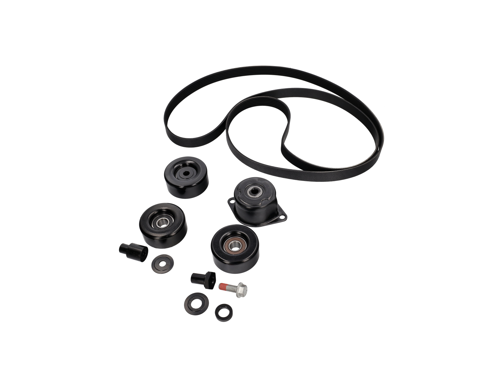 Pully and drive belt kit for Porsche Boxster 987 - PULLYKIT02 | Design 911