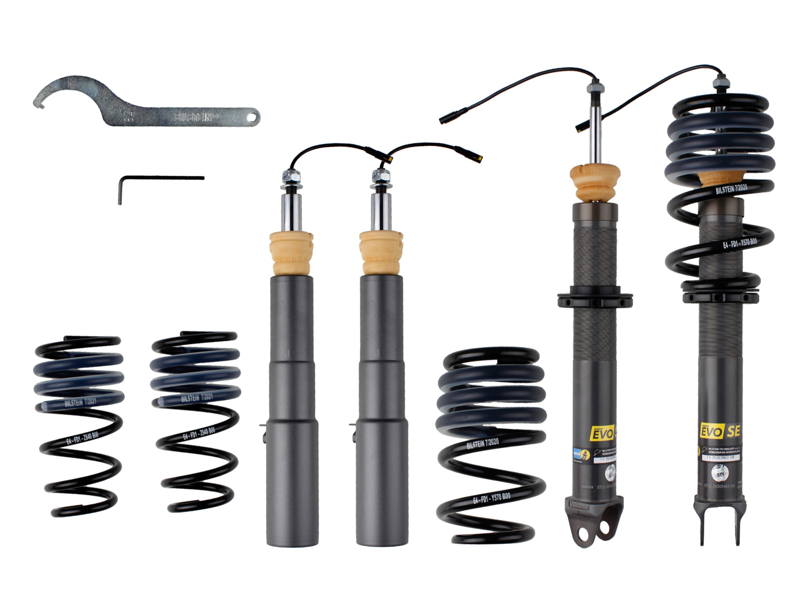 Porsche 992 BILSTEIN EVO SE coilover suspension 49-320657 - 49-320657 ...