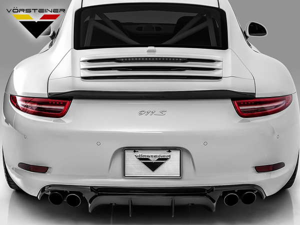 Vorsteiner V-GT Aero Rear Diffuser for Porsche 991 Carrera (Narrow Body ...