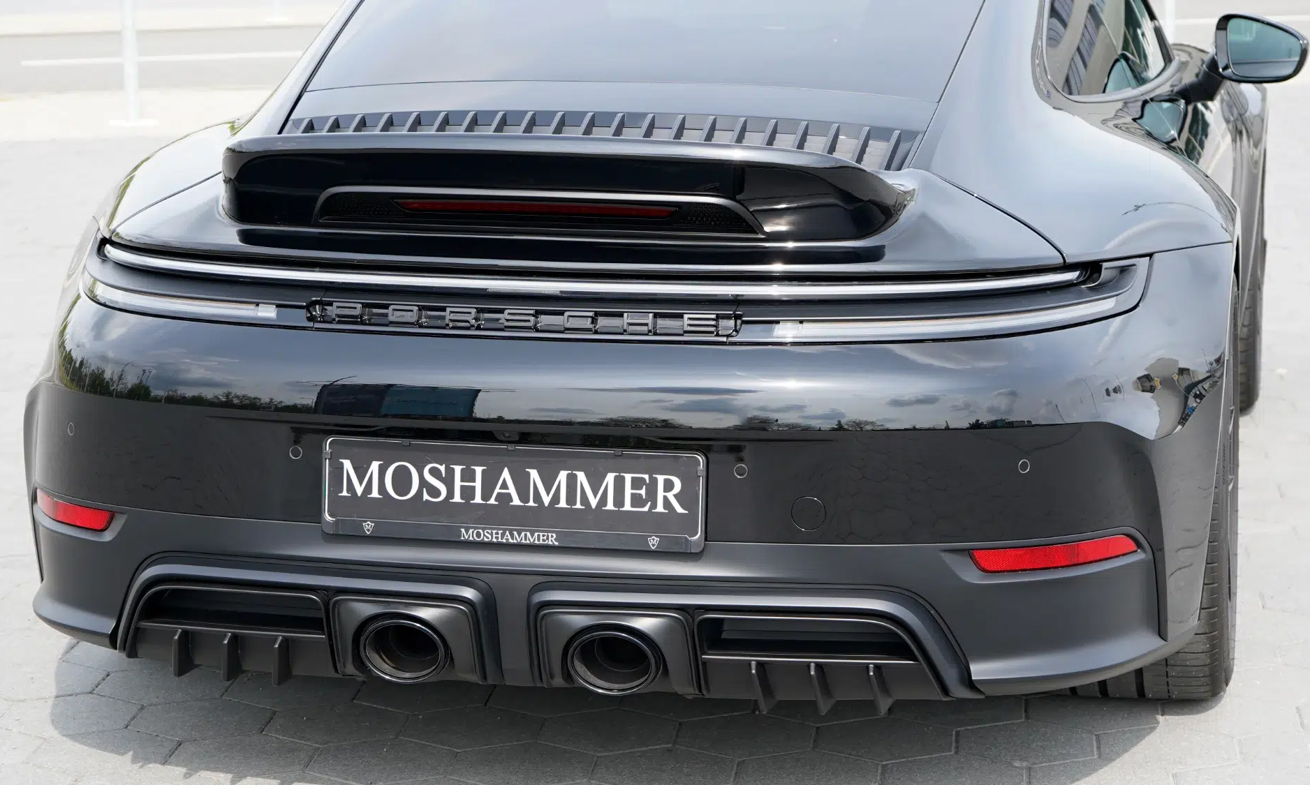 Moshammer 后扩散器 GT EVO。保时捷 992.2 GTS - P992.42.3042 | Design 911