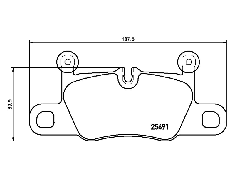 Buy Porsche 992 (911) MK1 2019-2024 992 Carrera 2S 3.0L Brake Pads ...