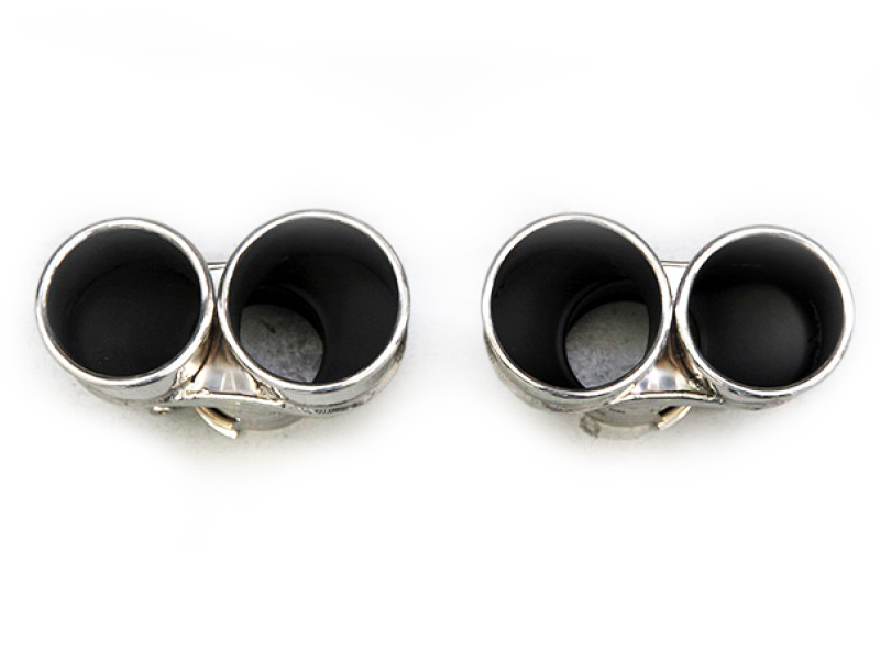 Quad tail pipe set Porsche 996 turbo and turbo S - 04080071029 | Design 911