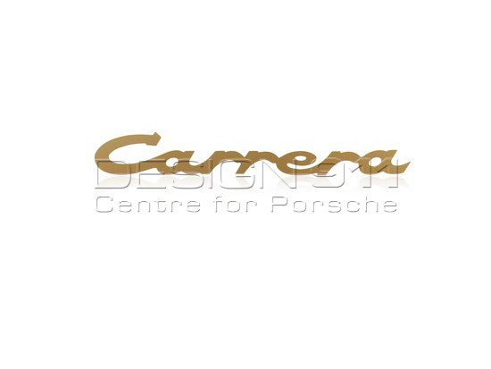 Porsche 911 Carrera logo in GOLD 91155903605 - 91155903605 | Design 911