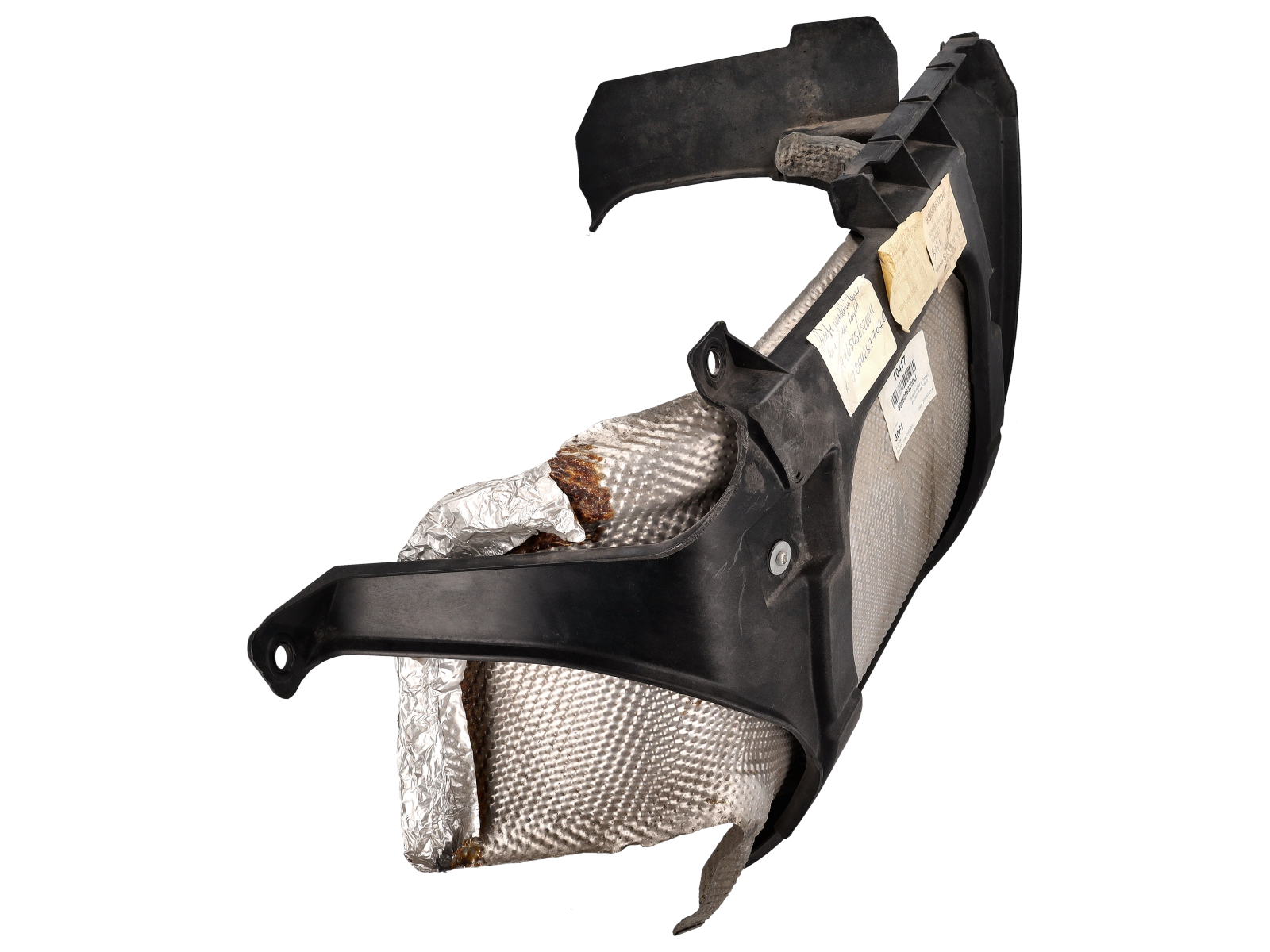 Used Rear bumper bracket / heatshield right side. Porsche 996 C2 / C4 ...