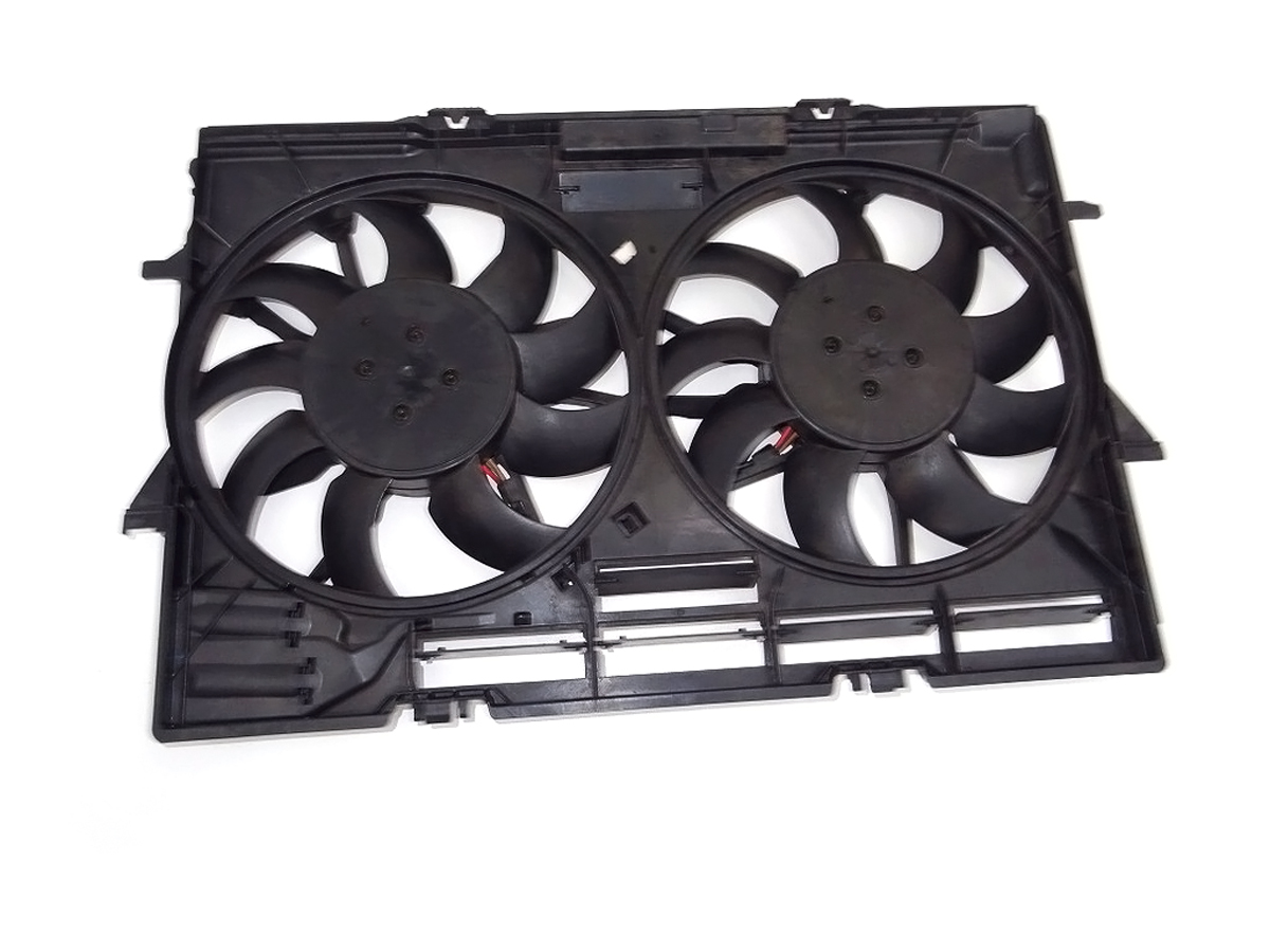 Water radiator fan with cowling Porsche 95B Macan 95B121003E ...
