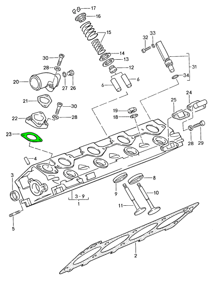 Cylinder Head / Camshaft Carrier | Design 911