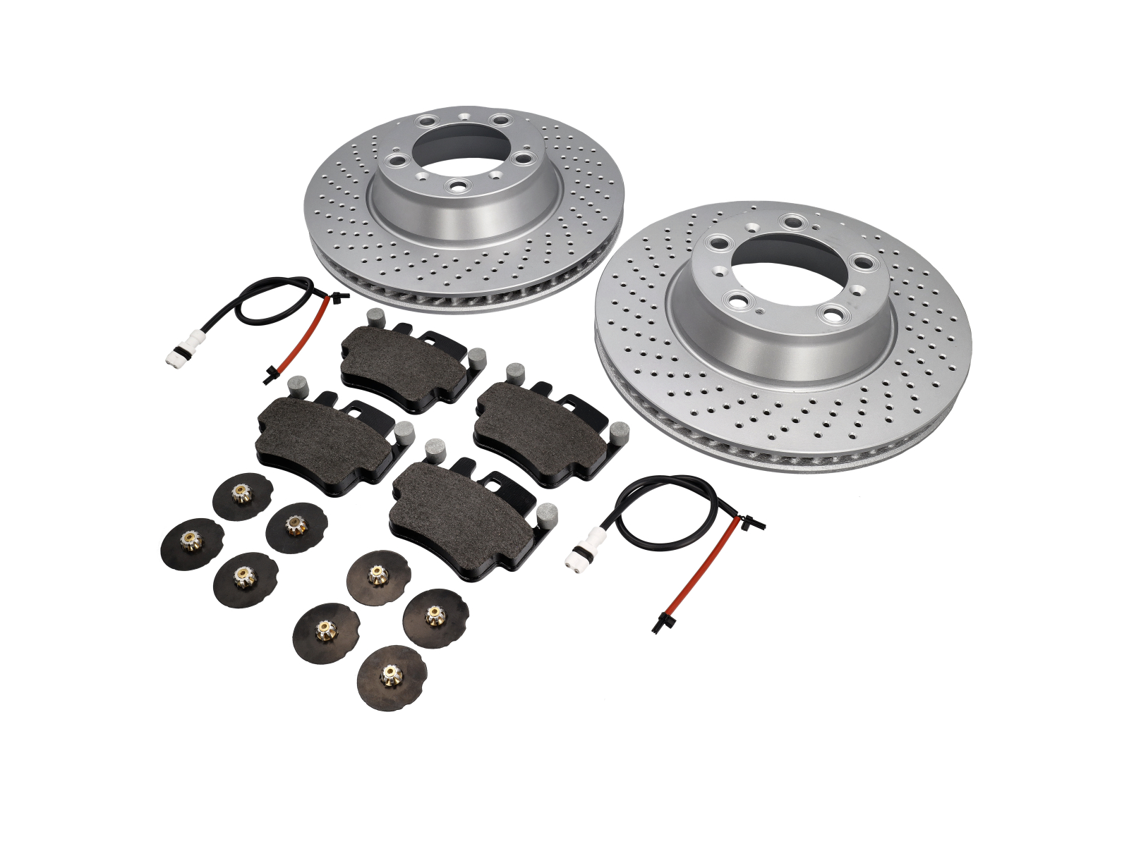 REAR Brake Pads and Brake Disc Package. Porsche 996 GT3 2003 ...