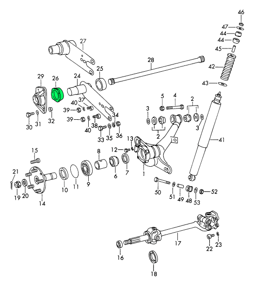 Porsche 911 Spring Plate Cover 90133319500 - 90133319500 | Design 911