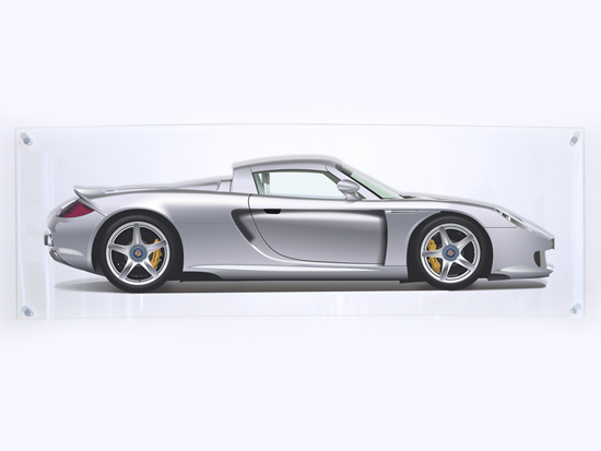 PORSCHE CARRERA GT Transparent Print H-T-GTC-S - H-T-GTC-S | Design 911