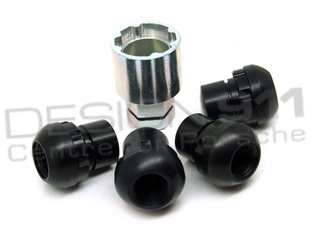 Porsche 911 Wheel Nuts - Black 99918200336 - 99918200336/1 | Design 911