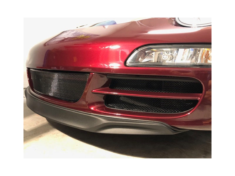 RGS 997.1CenterandSides Complete front bumper grille wire mesh set ...