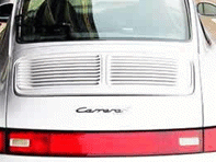 Rear Spoiler/Aerofoil Grill C4S LOOK Porsche 993 1994-97 - SPOILERKIT09 ...