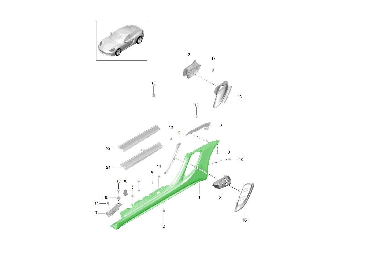 Porsche onderdelen en Porsche accessoires: Groot- en detailhandel ...