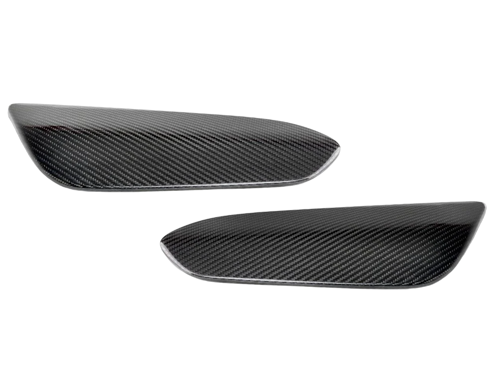 Rear spoiler end plates carbon fibre. Porsche 991 GT3 RS - 99151246392/ ...