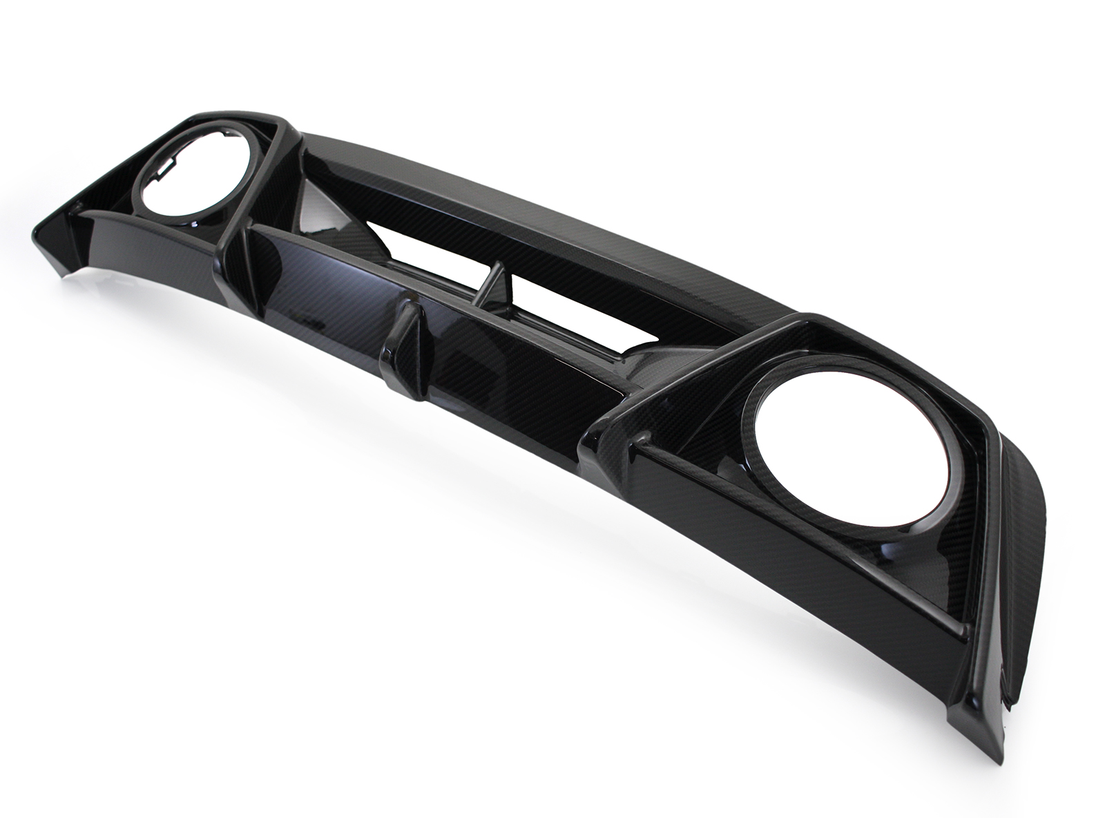 Rear diffuser in dry carbon fibre. Porsche 992 turbo S ...