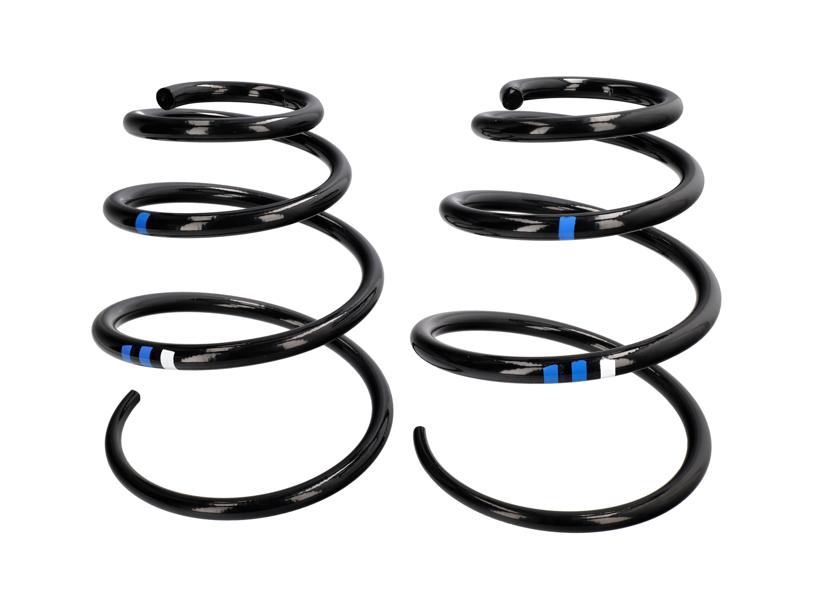 Front Coil Springs (Pair) - Blue/White Markings - for Porsche 987-2 ...