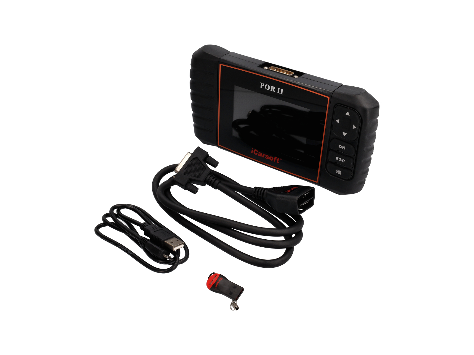 ICarsoft PORSCHE Diagnostic Scanner Tool SRS ABS ENGINE BRAKE RESETser ...
